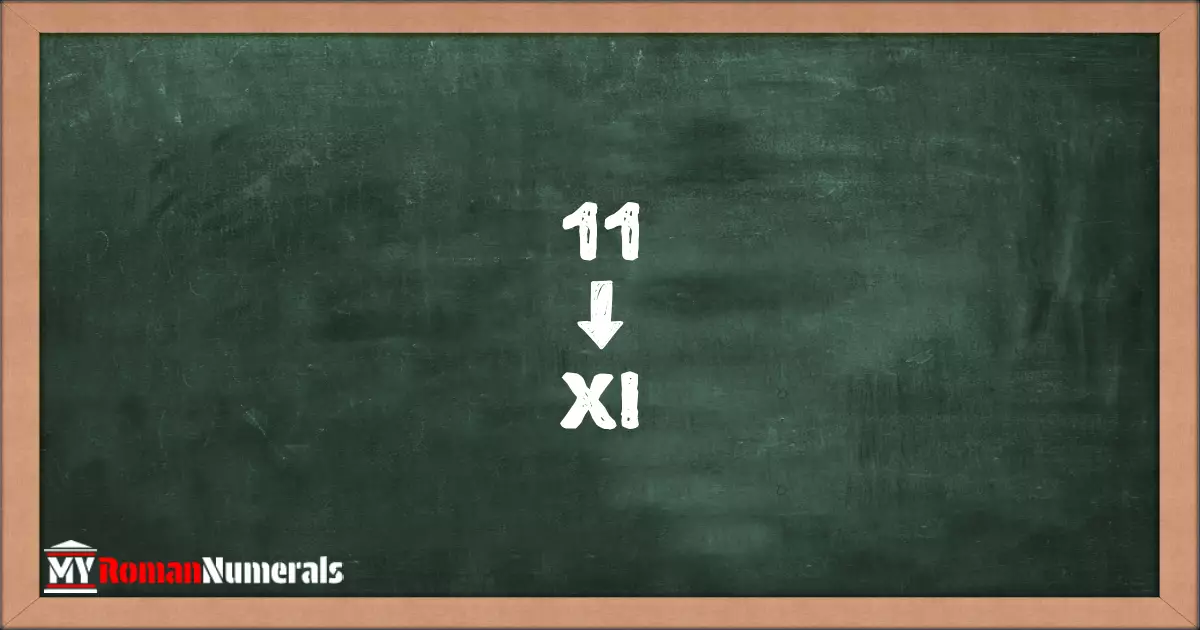 11 in Roman Numerals – How to Convert 11 to XI (Step-by-Step Guide ...